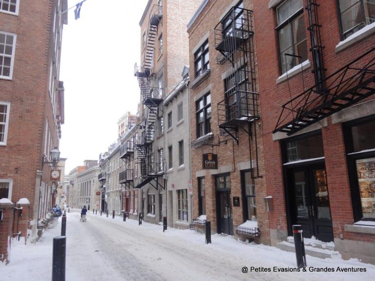Escapade enneigée à Québec, balades dans la ville et excursion glacée
