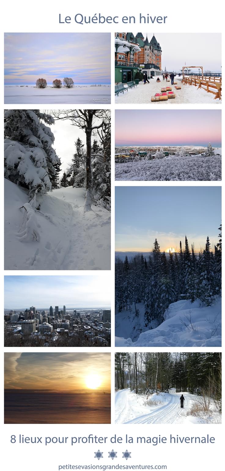 Le Québec en hiver : huit lieux pour profiter de la magie hivernale